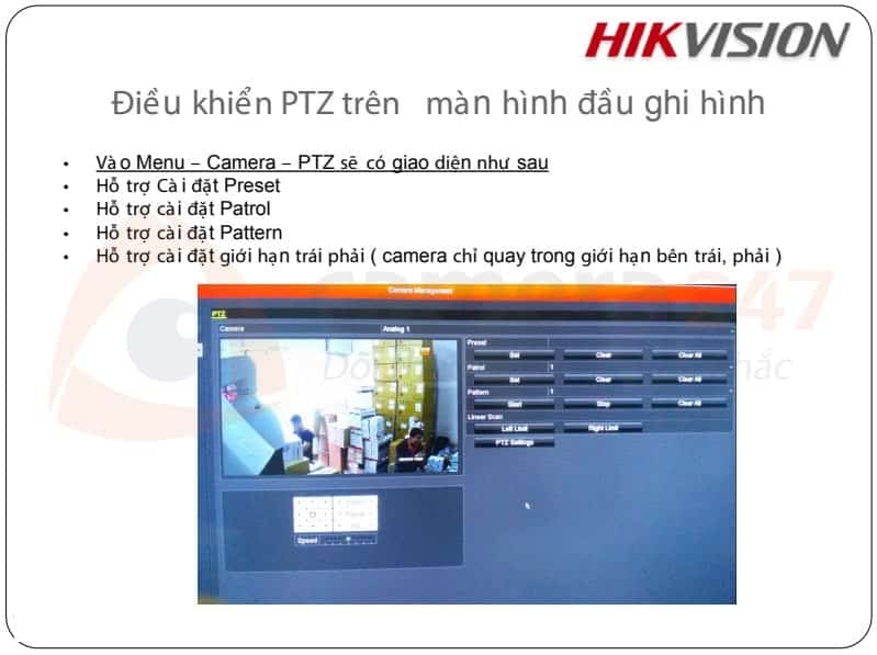 Hướng dẫn sử dụng camera PTZ Hikvision ĐƠN GIẢN [2025]