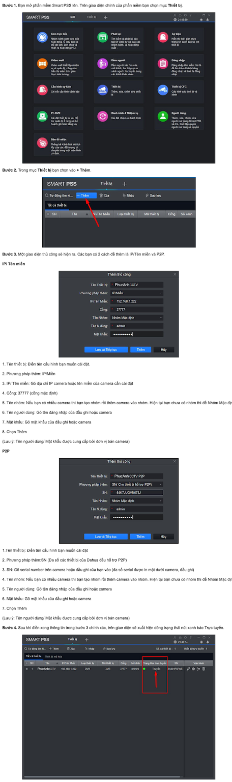 Hướng Dẫn Cài Đặt Smart PSS Trên Máy Tính + Sử Dụng (2025)