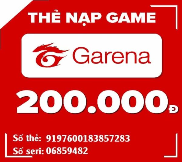 Thẻ Garena Free Có Seri 2026 (Nhận Card Napthe.vn FF miễn phí)