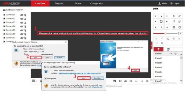 Cách Xem Camera Trên Web 2025 (Tải Plugin Trình Duyệt)