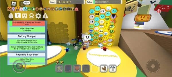 Acc Bee Swarm Simulator Free 2025 (Shop Tặng Mua Bán 0k)